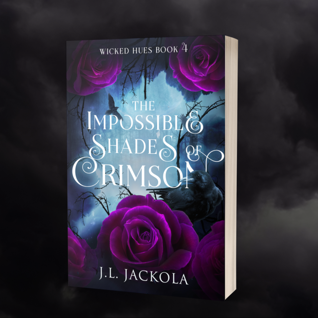 The Impossible Shades of Crimson, Wicked Hues Book Four, Signed Paperb ...
